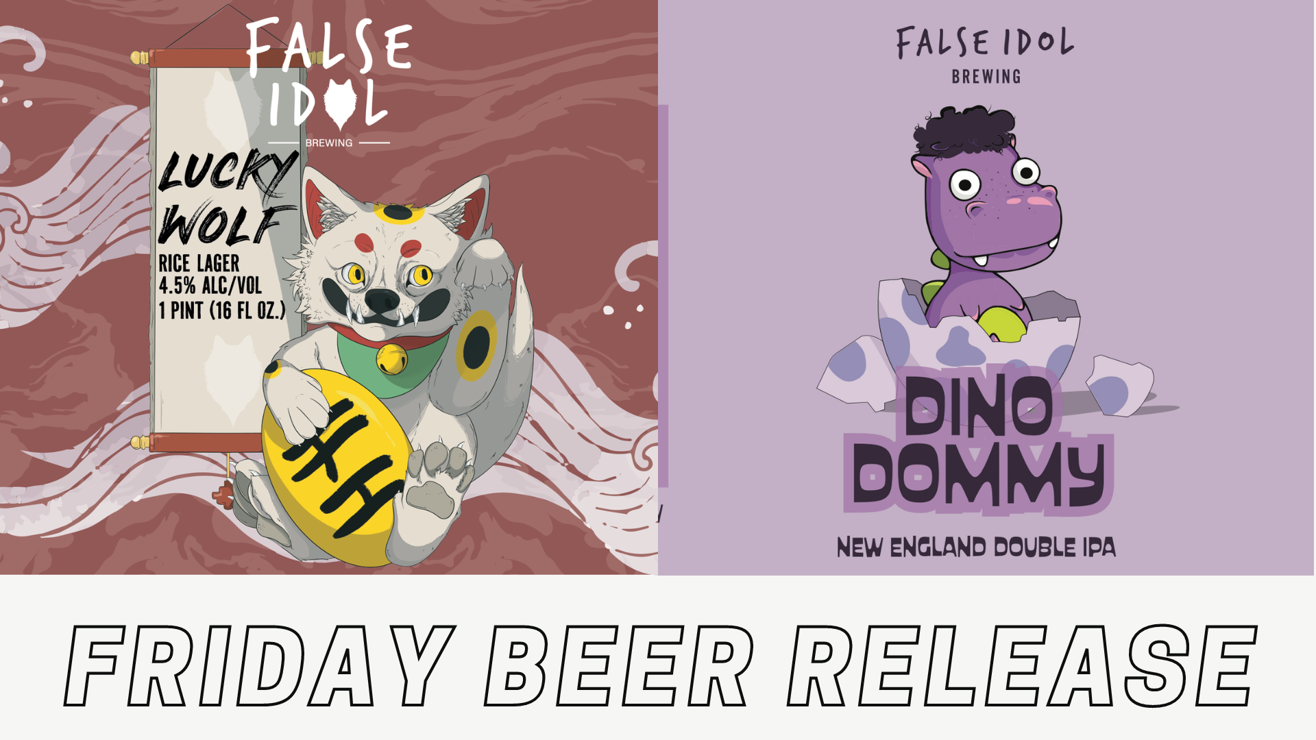 Friday Can Release and our Last Barrel aged release of the year