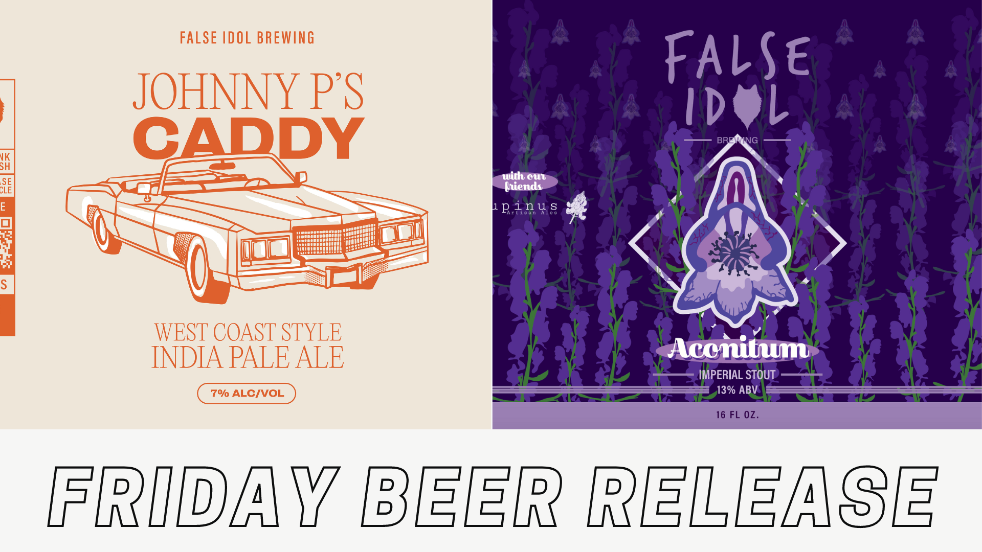 Triple Can Release Friday! False Idol Brewing