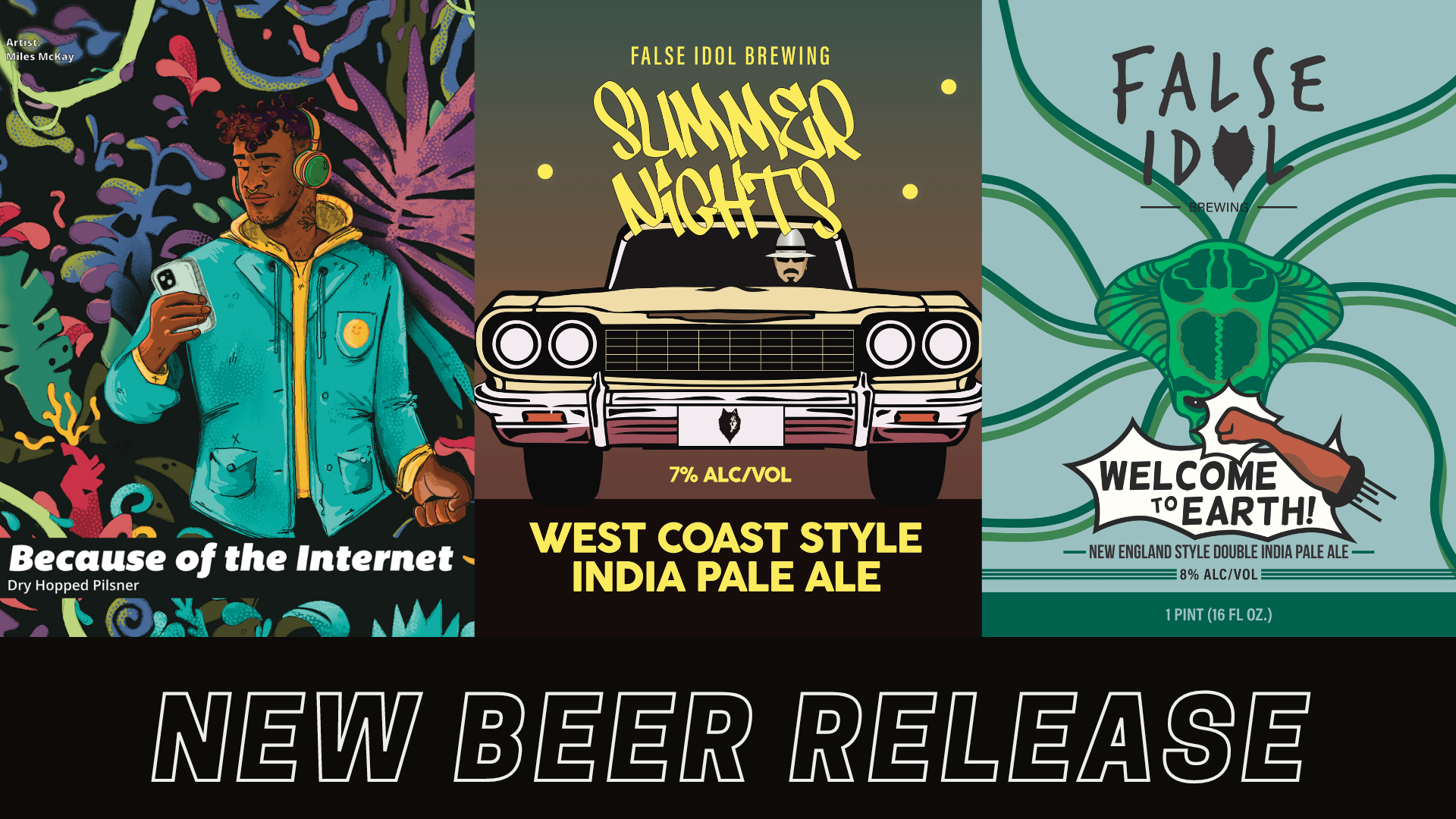 5 New Cans are incoming! | False Idol Brewing