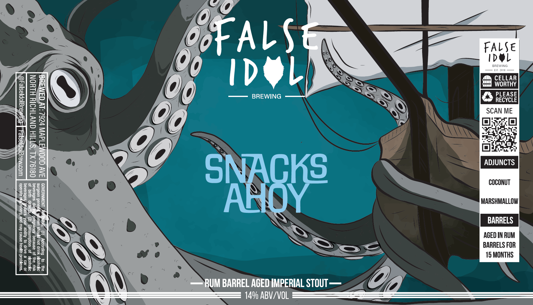 Labor Day Weekend Can Releases! | False Idol Brewing